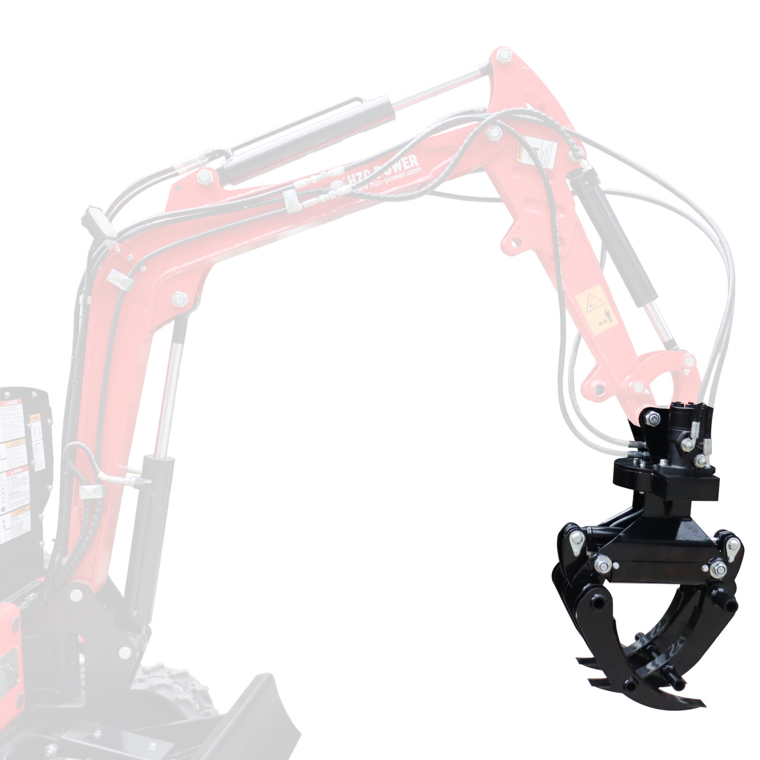 Hydraulischer Holzgreifer (HH360) - HZC Power GmbH